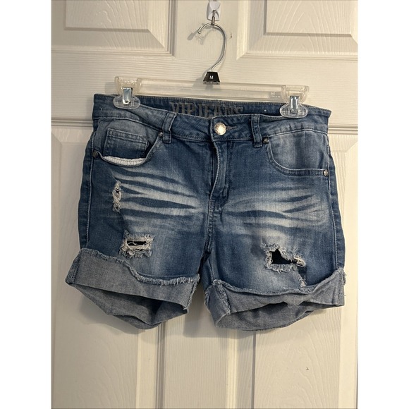 d. jeans | Shorts | Vip Jeans Shorts Womens 9 Denim Stretch Light Wash ...